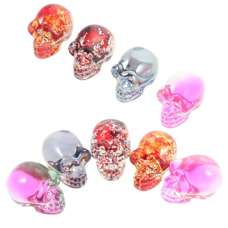 9Pcs Desktop Crystal Skeleton Housewarming Gift Skeleton Decoration for ...