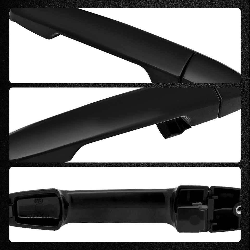 Exterior Left Right Black Door Handle For 2003-2004 Toyota Matrix | eBay