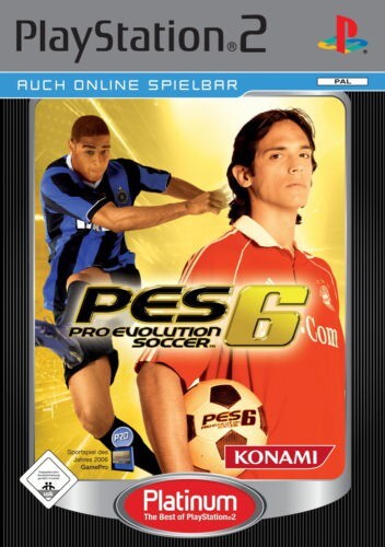 PS2 / Sony Playstation 2 - Pro Evolution Soccer / PES 6 [Platinum] DE ...