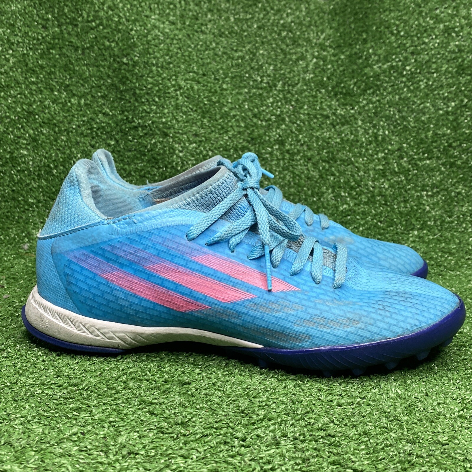 Adidas X Speedflow.3 Turf Soccer Cleat Shoes Blue Men… - Gem