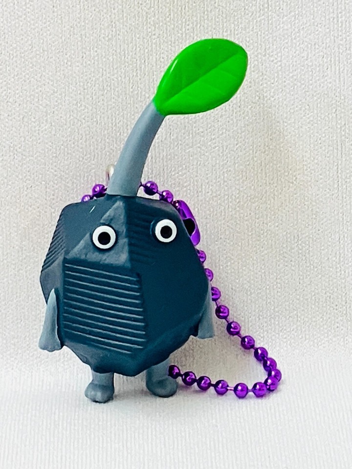 New Pikmin Keychain Mascot / Rock Pikmin / figure toy Charm ball chain ...