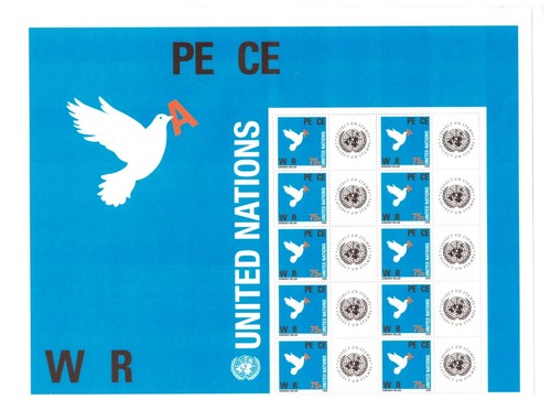 s44747 ONU UNO New York MNH** 2006 MS Peace | eBay