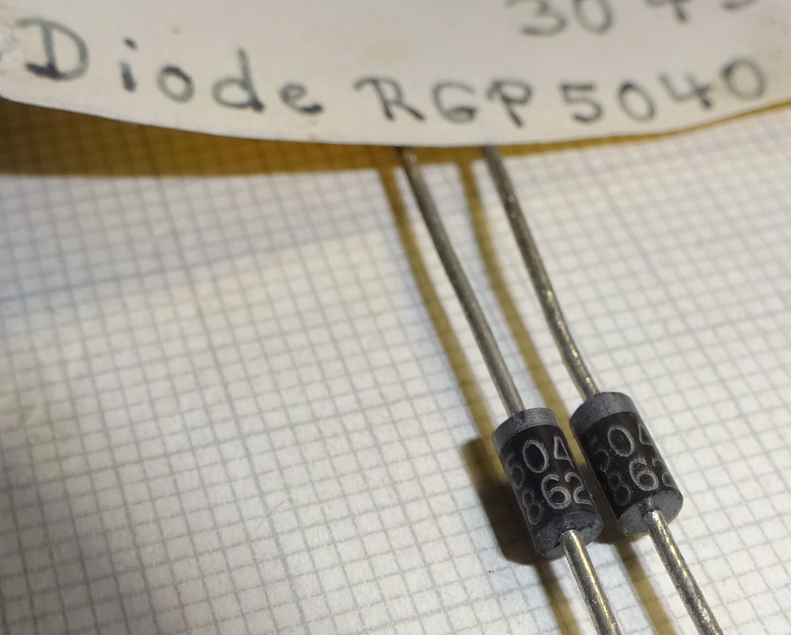 4x Diode RGP5040 • RGP 5040 • NEU • Versand aus Deutschland • 105-18-36 ...