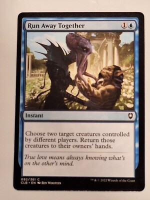 Run Away Together - Commander Legends - Magic the Gathering MTG Nice ...