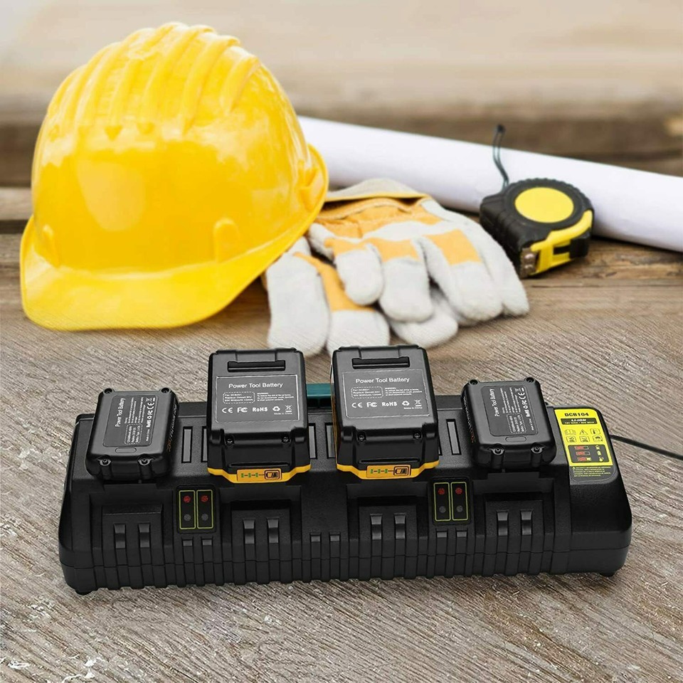 for DEWALT DCB104 DCB102 DCB118 DCB112 Lithium-Ion 12v 20v Battery ...