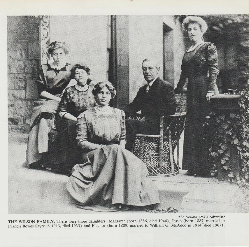 Woodrow Wilson Wife And Children