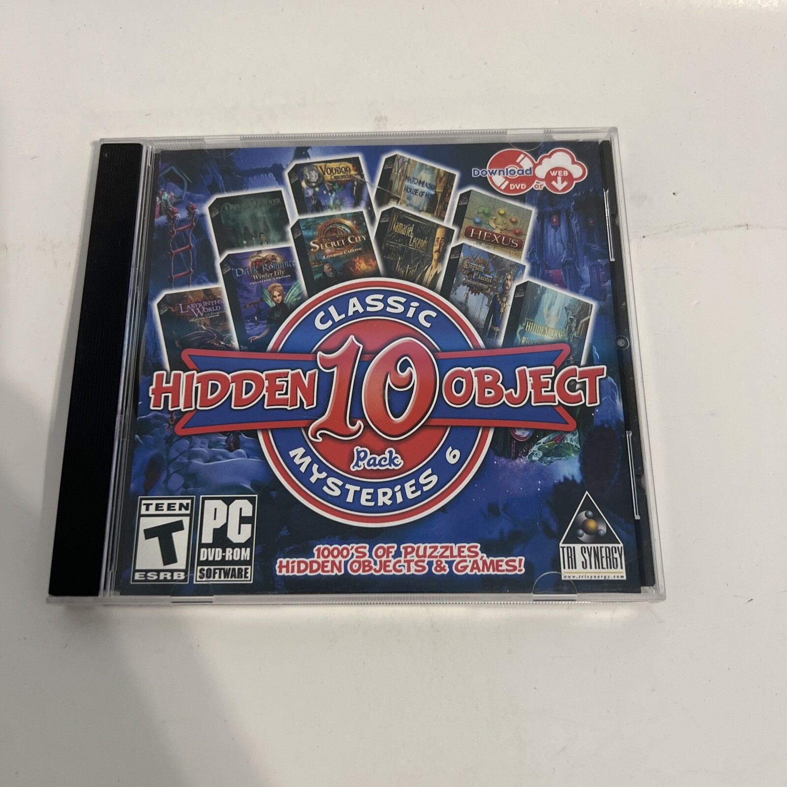 Hidden Object 10 Pack. CLASSIC MYSTERIES 6, PC DVD-ROM SOFTWARE ...