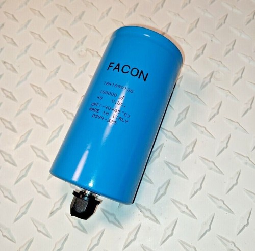 Facon Capacitor, 1841890100, 100000 MFD, Voltage: 40VDC | eBay