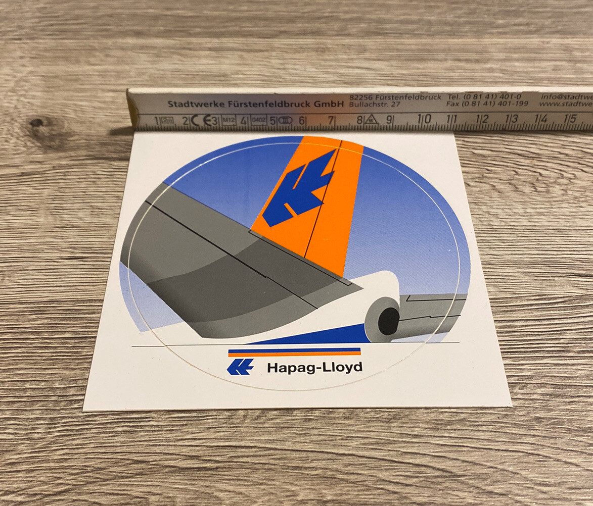 Hapag-Lloyd Airline Aufkleber Sticker Decal Neu | eBay.de