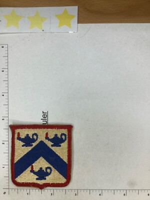 WW2 US ARMY COMMAND AND GENERAL STAFF RED FLAME PATCH | eBay