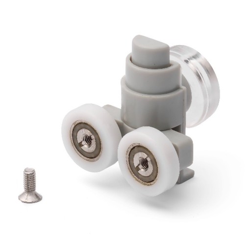 1 x Spare Shower Door Bottom Roller /Runners/Wheels/Rollers 21mm wheel ...