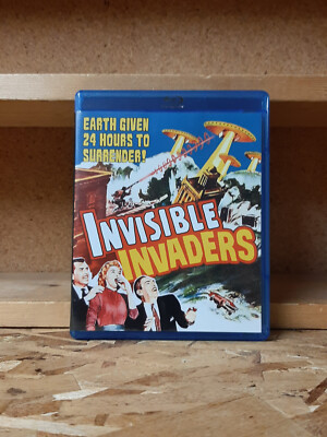 INVISIBLE INVADERS BLU-RAY John Agar Jean Byron KINO LORBER STUDIO ...