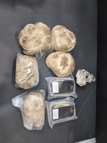 Doll Wig Collection, 8 Blonde Wigs, Various Lengths, Mixed Textures ...
