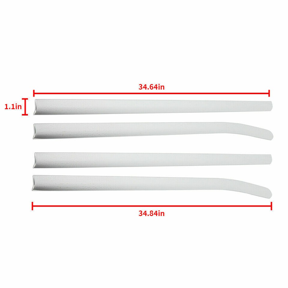 Stainless Window Trim Strip For Chevy Silverado GMC Sierra 14-18 ...