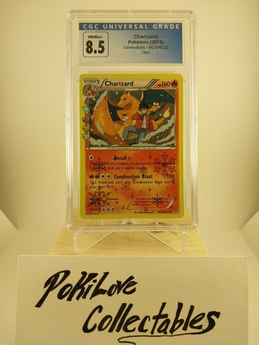 2016 Pokemon XY Generations Radiant Collection RC5/RC32 Charizard Holo ...