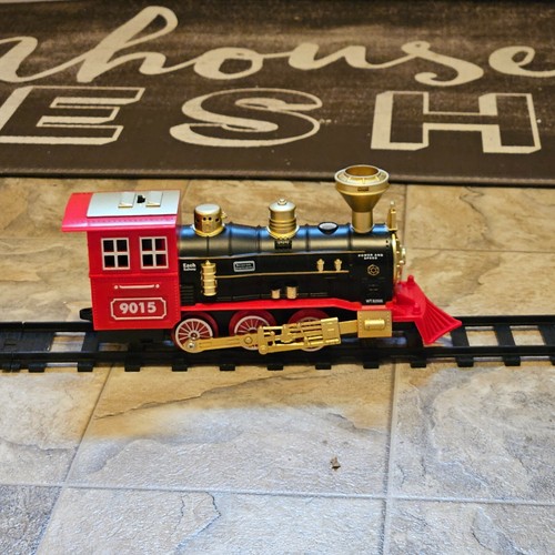 Electric Classic Train Set Locomotive & Track Railway W/ Lights Sounds | eBay