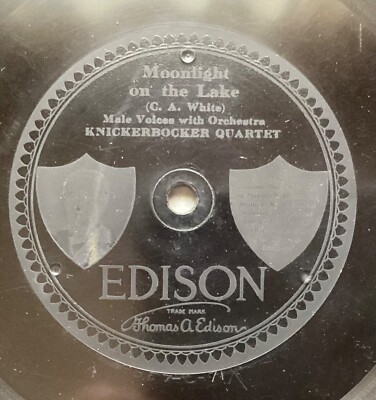 Knickerbocker Qt – Edison DD 50265: Moonlight on the Lake/Old Oaken ...