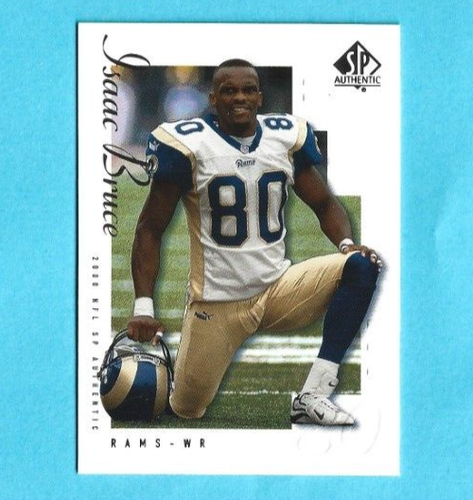 2000 SP Authentic Isaac Bruce #70 St Louis Rams | eBay