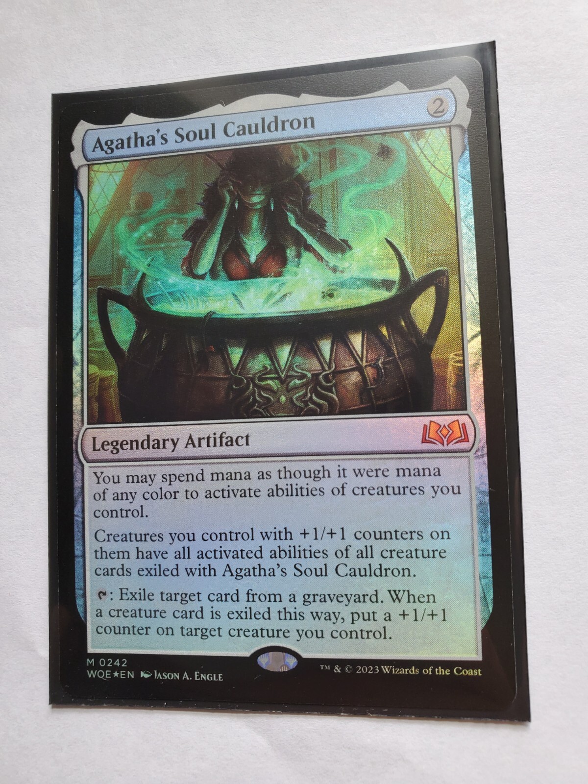 Agatha's Soul Cauldron - Foil - Wilds of Eldraine - Near Mint - MTG | eBay