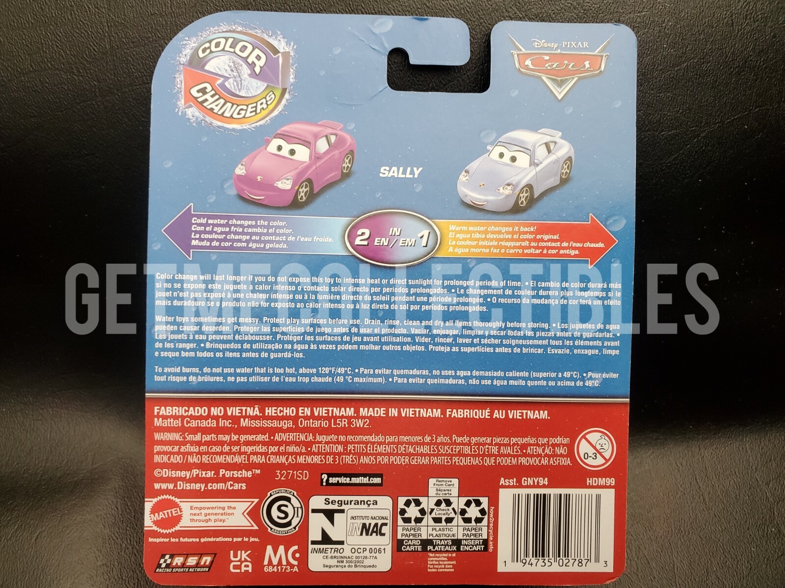 DISNEY PIXAR CARS COLOR CHANGERS SALLY SAVE 6% GMC | eBay