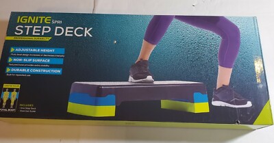 Ignite Exercise Step Deck Adjustable Height new in box | eBay