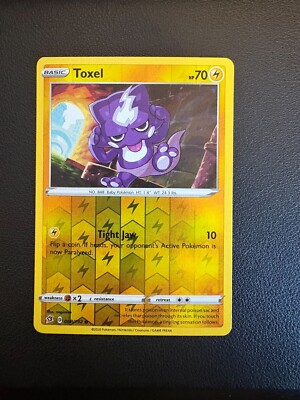 Toxel 068/192 Swsh02: Rebel Clash Reverse Holo | eBay