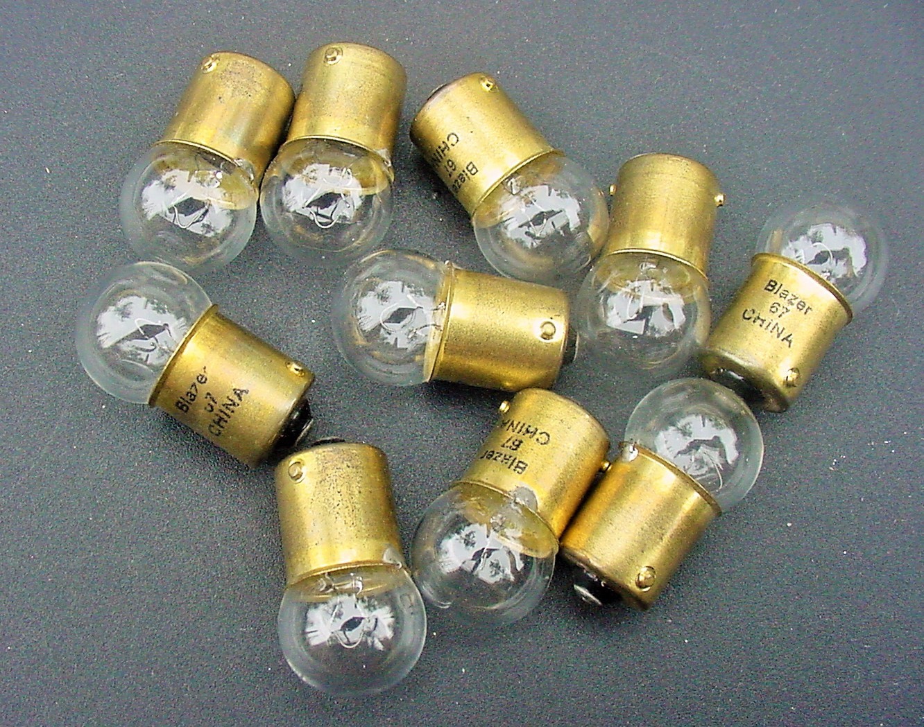 Olds Box 10 Incandescent #67 12V Interior Courtesy Trunk Light Bulb ...