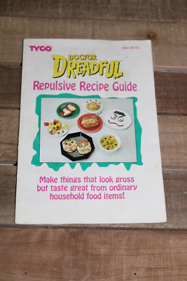 Vintage 1993 Doctor Dreadful Repulsive Recipe Guide Booklet | eBay