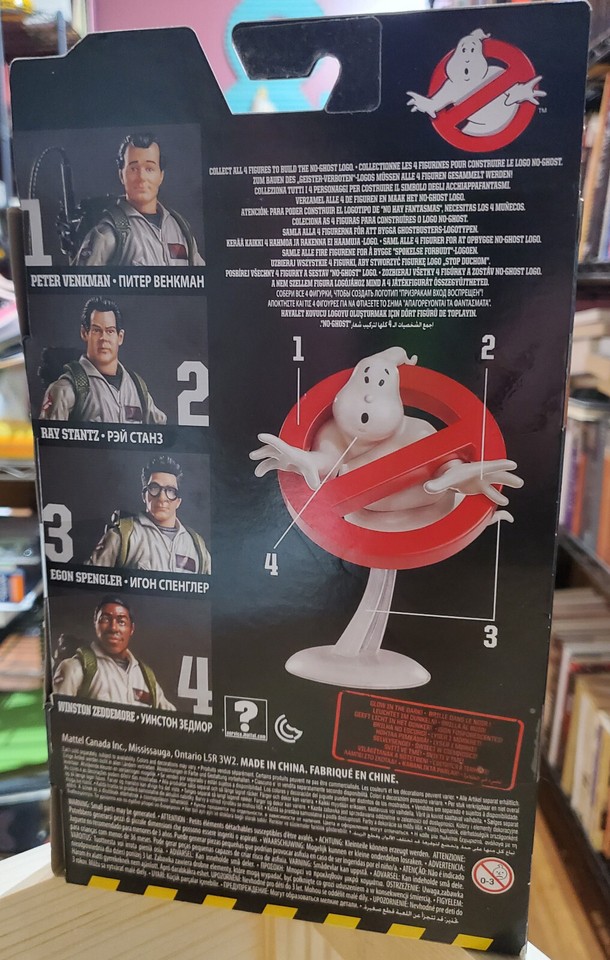 Mattel Ghostbusters Egon Spengler 6" Action Figure Sealed-International ...