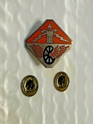 US Military 124th Signal Battalion Insignia Pin | eBay