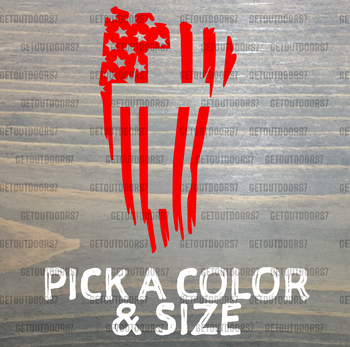 USA Flag Cross Sticker Decal Jesus Christian In God We Trust United ...