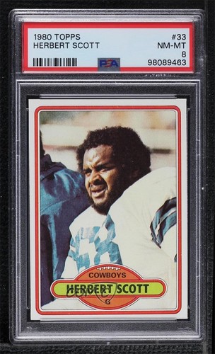 1980 Topps Herbert Scott #33 PSA 8 Rookie RC | eBay
