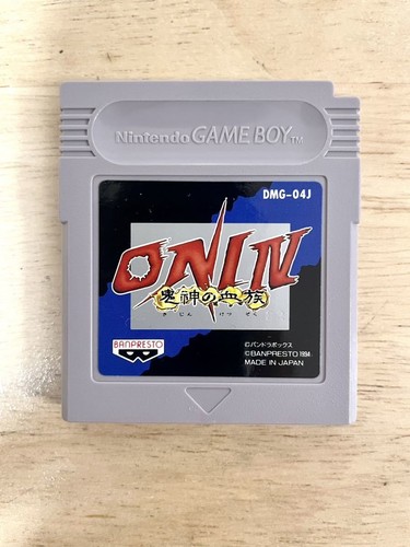 ONI IV 4 kijin no Ketsuzoku Gameboy Nintendo From Japan DMF-04J W/Box GB | eBay