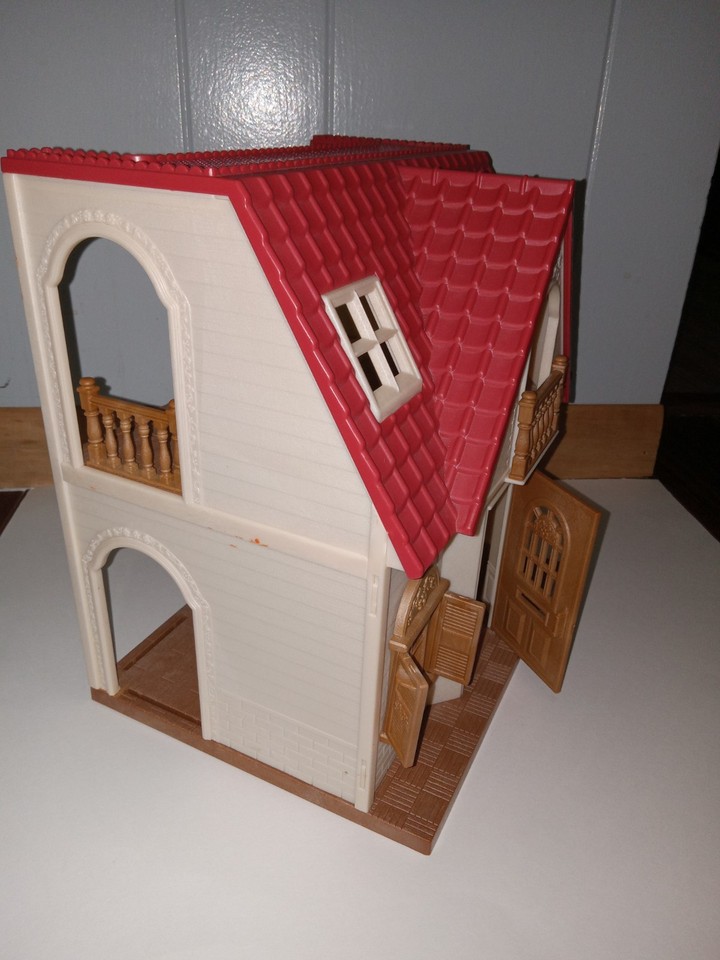 Calico Critters Red Roof Cozy Cottage Starter home | eBay