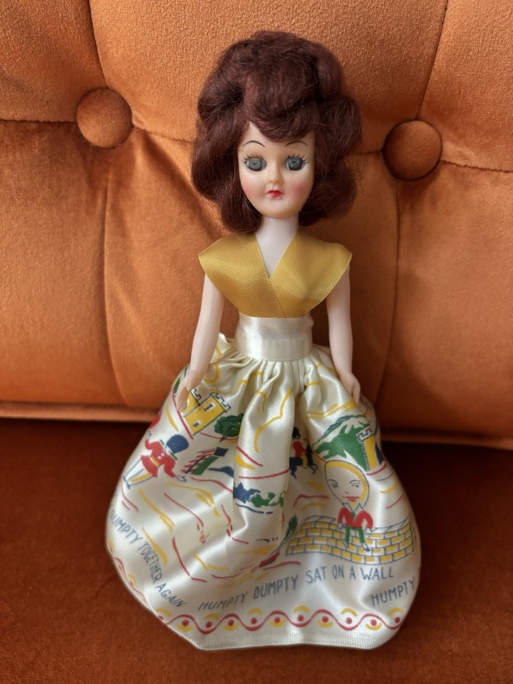 Rare 50s Marcie Doll 7.75" red/brown hair, blue sleepy eyes and ...