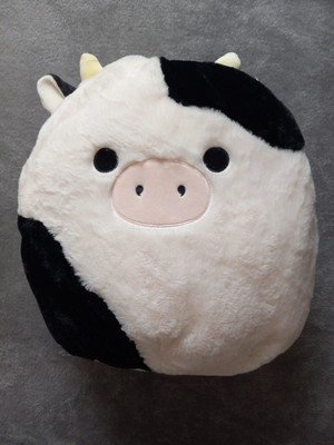 Squishmallows Fuzzamallows 16" Connor The Cow. NWT. | eBay