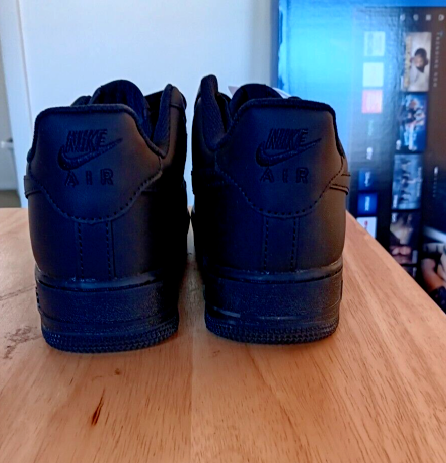 Nike Air Force 1 Black Low Top Men's/Women's Classic AF1 Sneakers ...