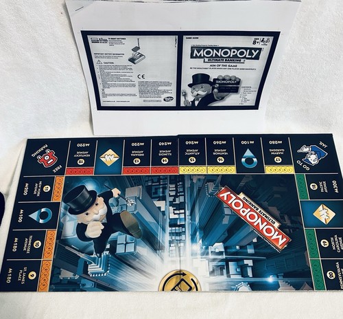 Monopoly Ultimate Banking Hasbro Original Board Game Complete ...