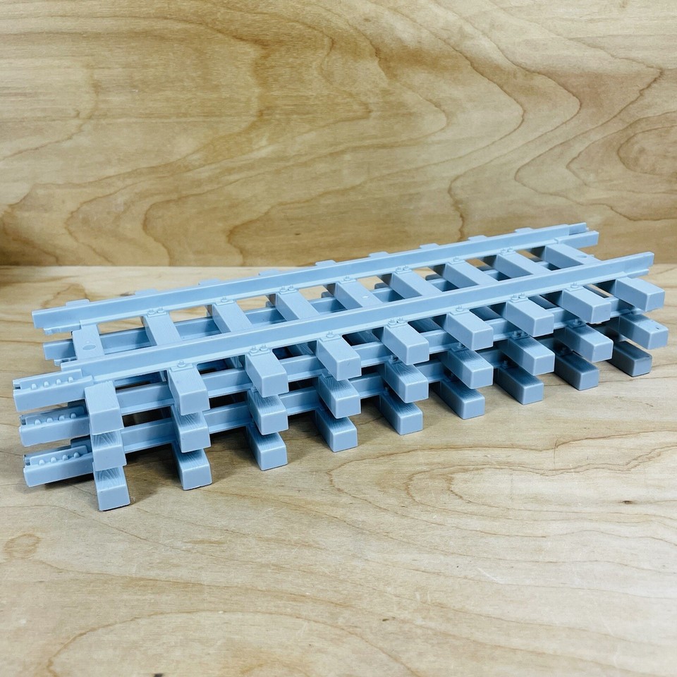 Vtg New Bright G Scale Train Track Lot of 6 Curved 12" and 4 Straight ...