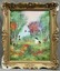 Louis Cardin Oil on Copper depicting Children and Balloons in Landscape ...