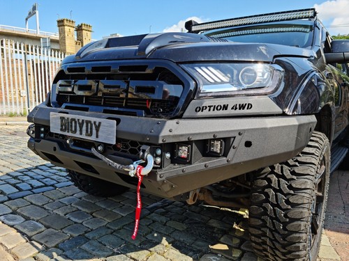 ford ranger front bumper Steel Winch Mount Self Recovery Option 4wd 16 ...