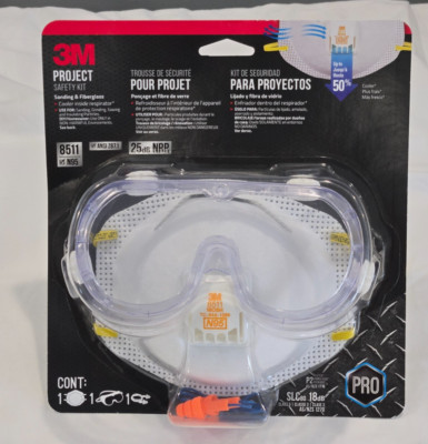 3M Project Safety Pro Kit, N95, NEW Unopened Package Good until 2029 | eBay