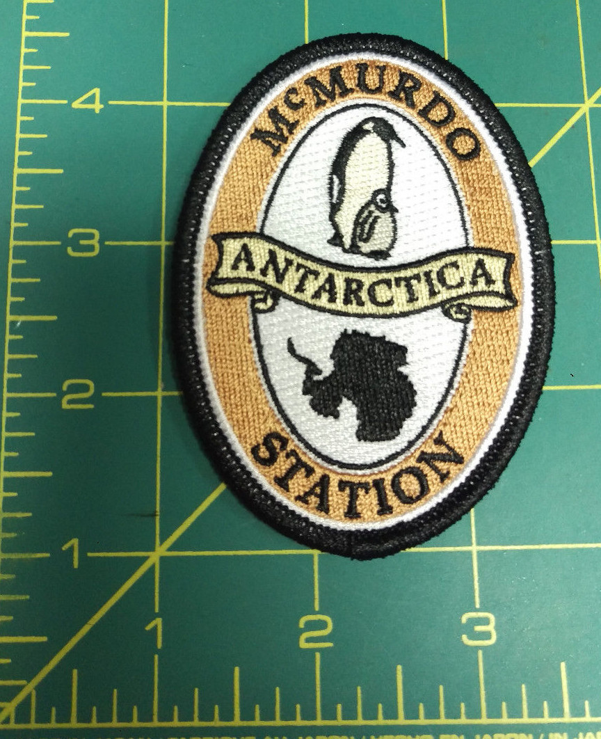 McMurdo Station Antarctica Embroidered Patch - we ship worldwide! New ...