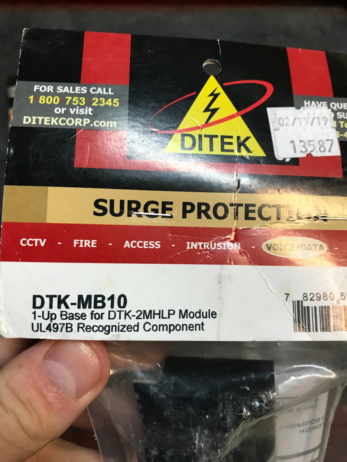 DTK-MB10 Single Module Snaptrack-type Base for 2MHLP Series | eBay