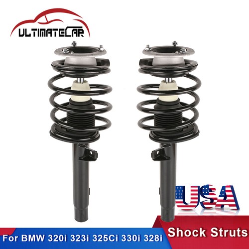 Set 2 Front Quick Complete Struts Shocks For BMW 320i 323i 325Ci 330i ...
