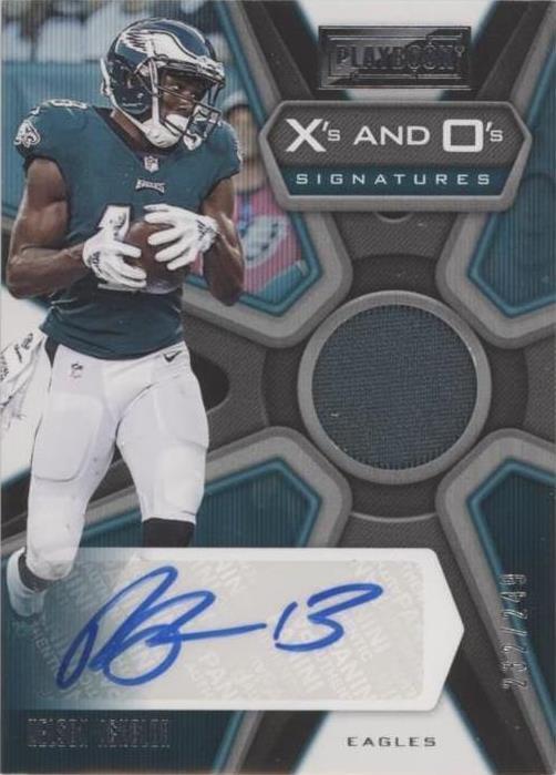 2019 Panini Playbook - X's and O's Signatures Nelson Agholor #XO-NA ...