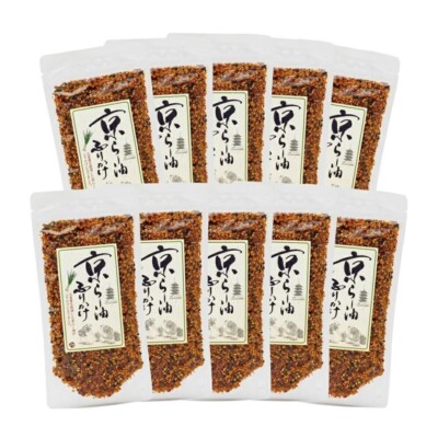 KYOTO Sprinkle Rice Seasoning Chilli Oil Furikake Ra-Yu Maiko 80g x10 ...