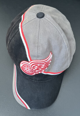 Licensed NHL Hockey Detroit Red Wings Hat Strapback Cap American Hat | eBay