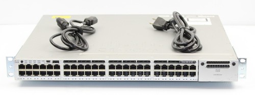 Cisco | WS-C3850-48P-E | 48 Port Managed Ethernet Switch PoE - Blank ...