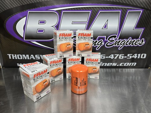 NEW Set Of 6 Fram HP1 Oil Filter High Performance Ford /Mopar Tall Spin ...